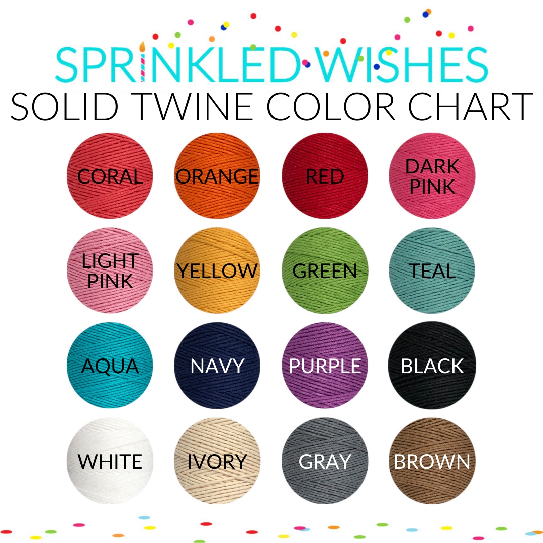 Full Spool - 240 Yards Cotton Baker's Twine – Sprinkled Wishes